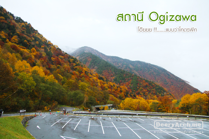 เที่ยวญี่ปุ่น ใบไม้เปลี่ยนสี (4) เส้นทาง Tateyama-Kurobe Alpine Route