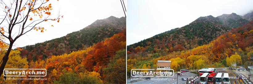 เที่ยวญี่ปุ่น ใบไม้เปลี่ยนสี (4) เส้นทาง Tateyama-Kurobe Alpine Route