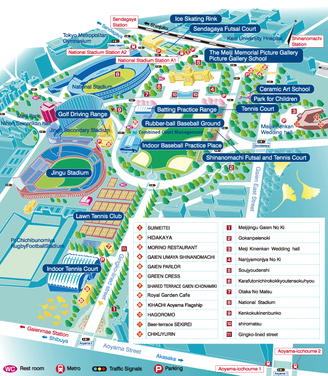 เที่ยวญี่ปุ่น ใบไม้เปลี่ยนสี (16) อุโมงค์แปะก๊วย Meijijingu Gaien ...